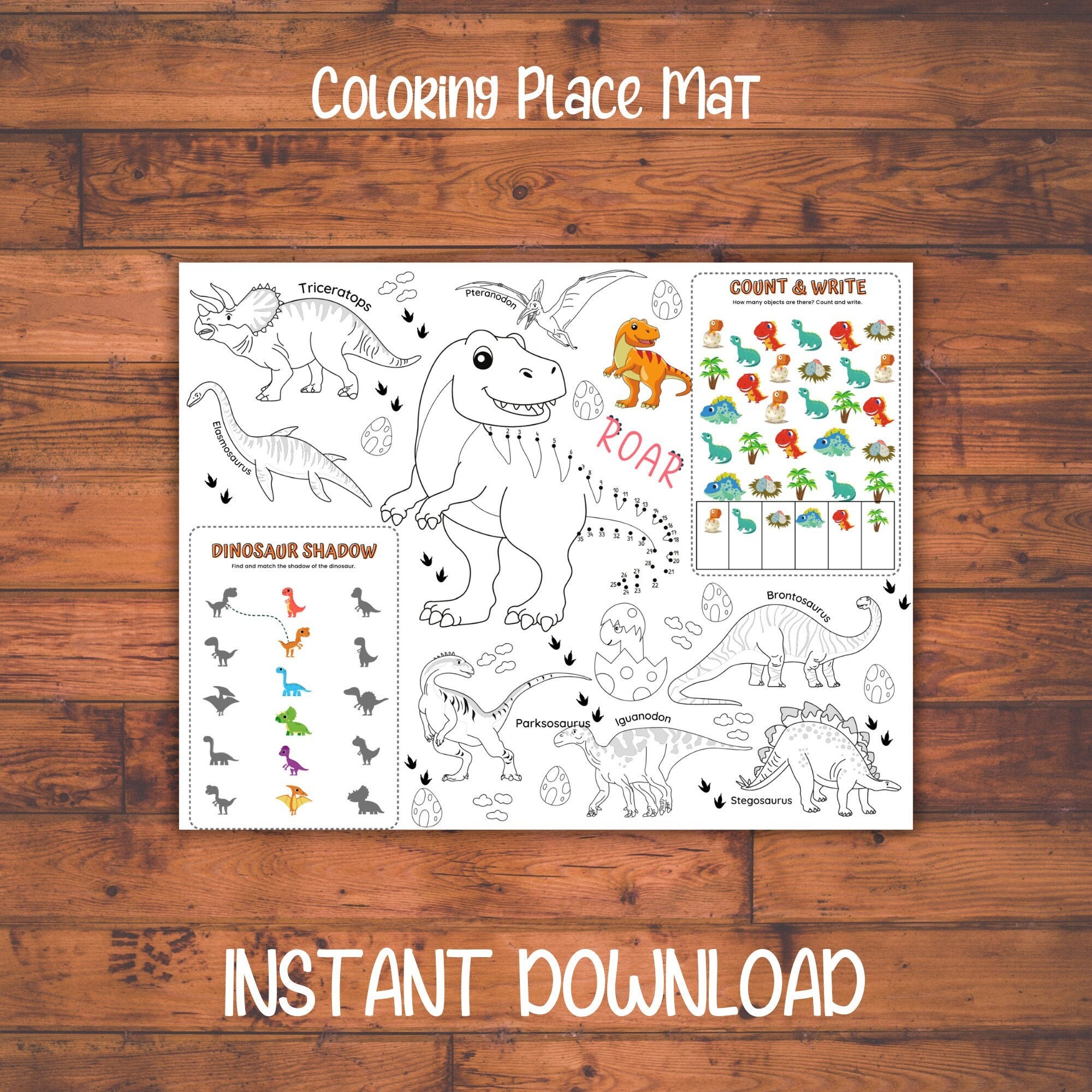 Dinosaur Coloring Pages, Dinosaur Coloring Sheet, T-rex Coloring Book ...