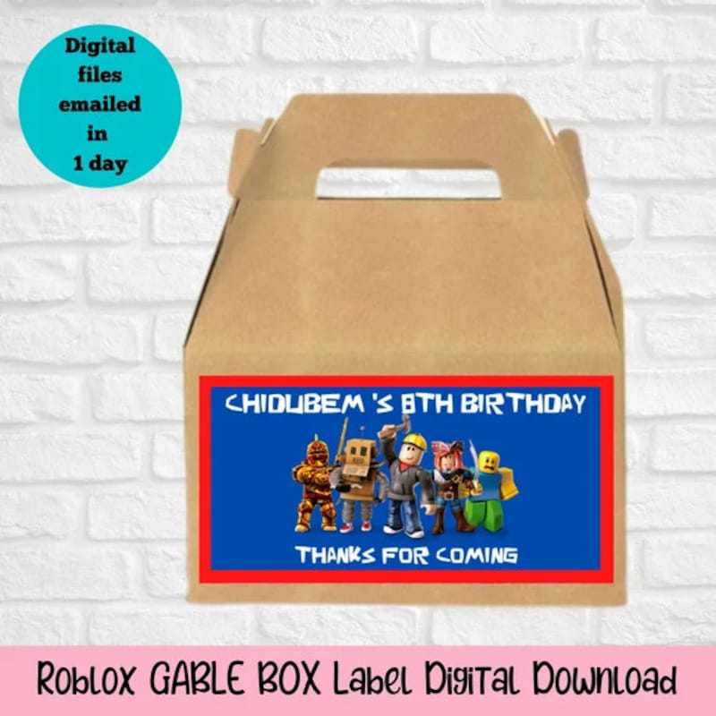 Roblox Printable - Etsy