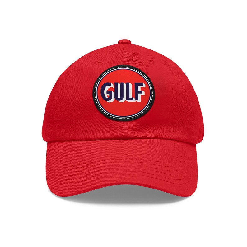 Dad Hat With Gulf Oil Logo Patch Gulf Hat - Etsy