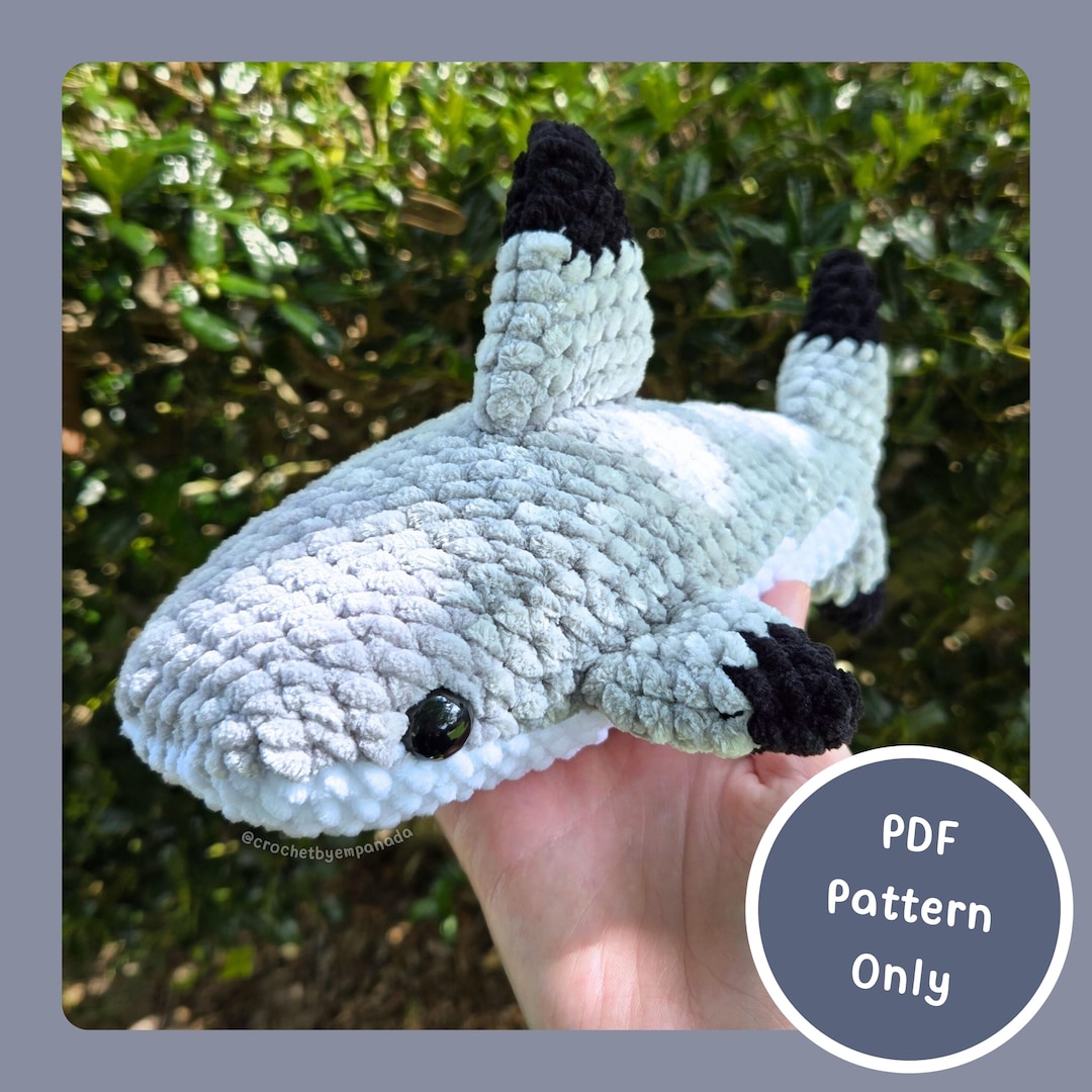 Crochet Shark PDF Pattern - Etsy