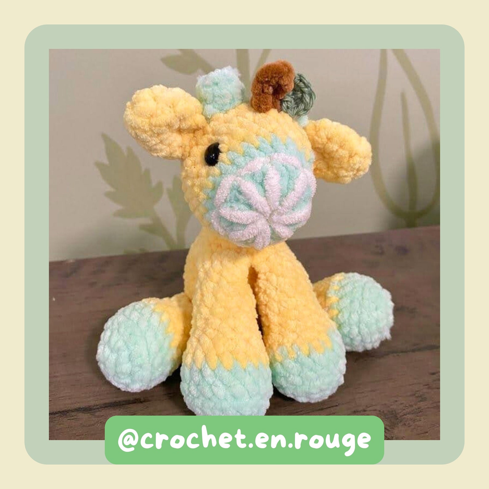 Lemon-lime Cow Crochet Pattern - Etsy