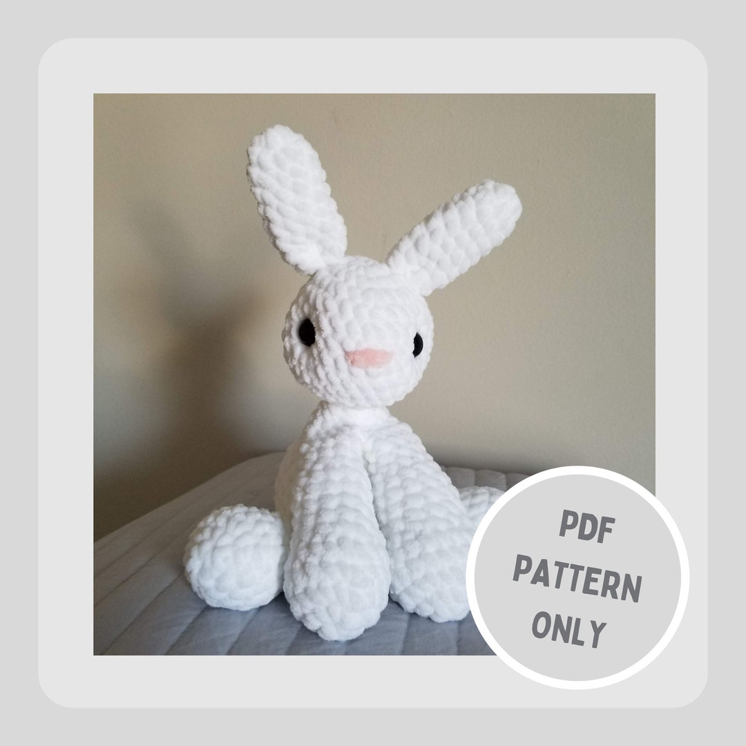 Rabbit Crochet PDF Pattern - Etsy