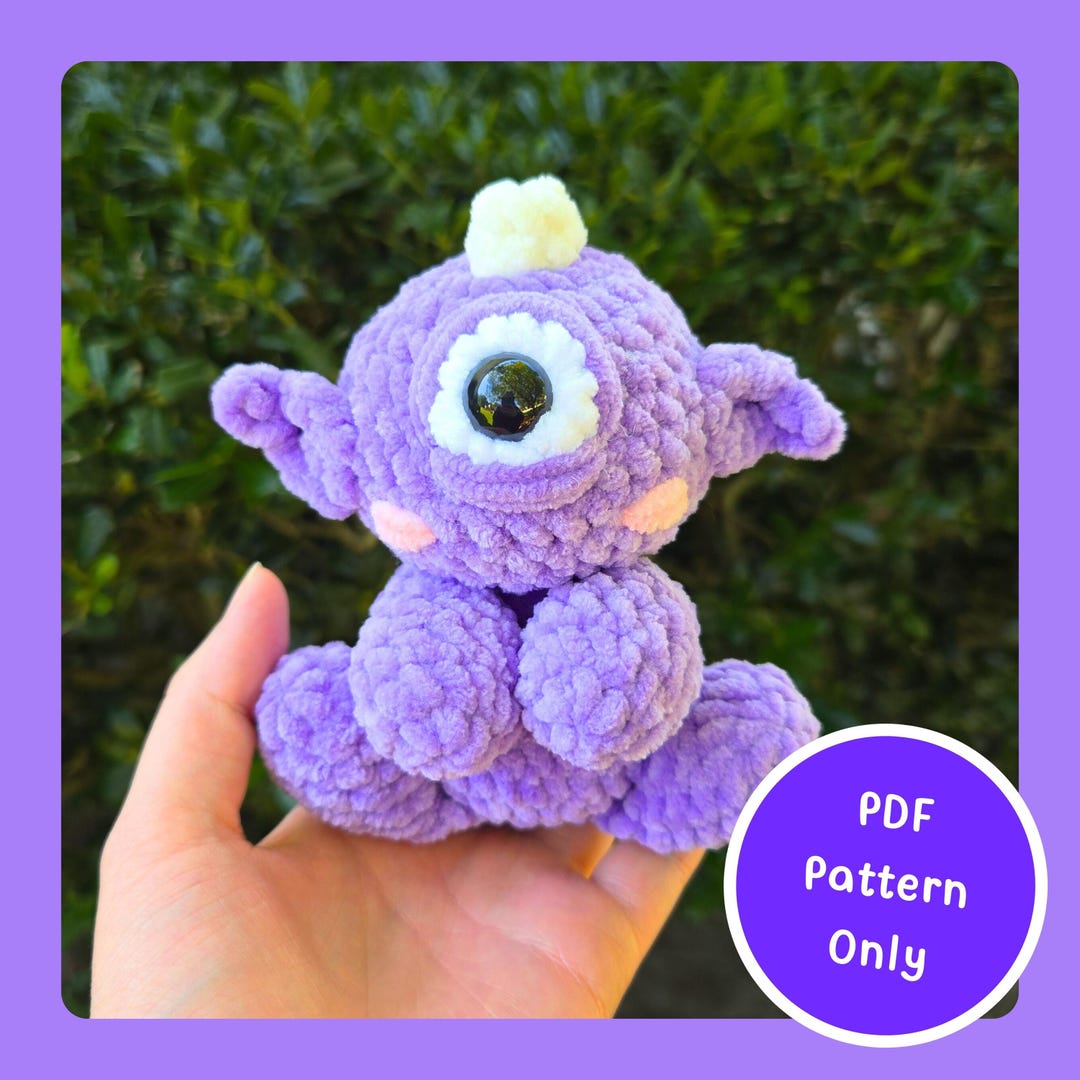 Crochet Cyclops PDF Pattern - Etsy