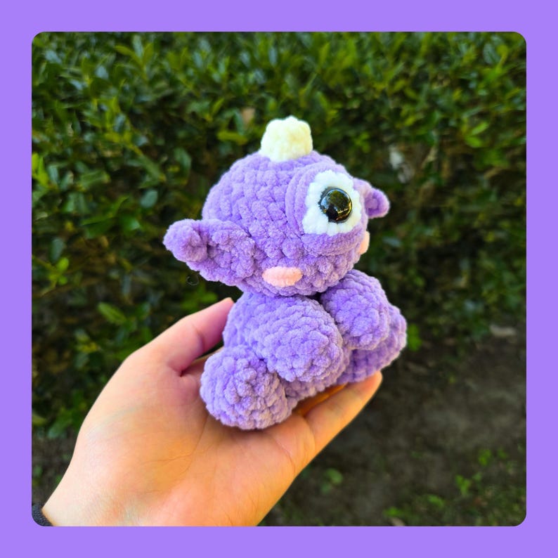 Crochet Cyclops PDF Pattern - Etsy