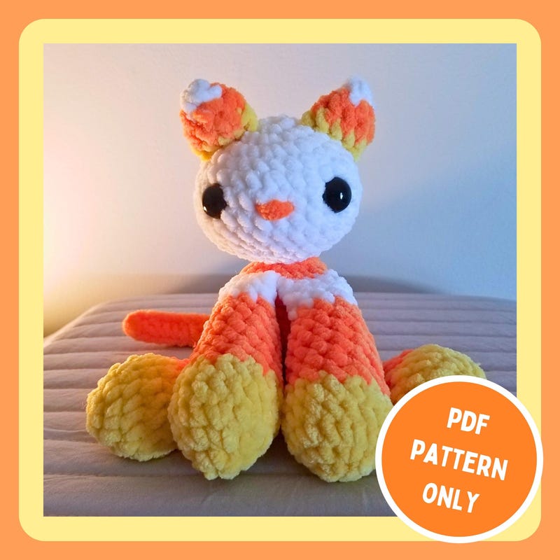 Baby Corn Cat Plush - Etsy