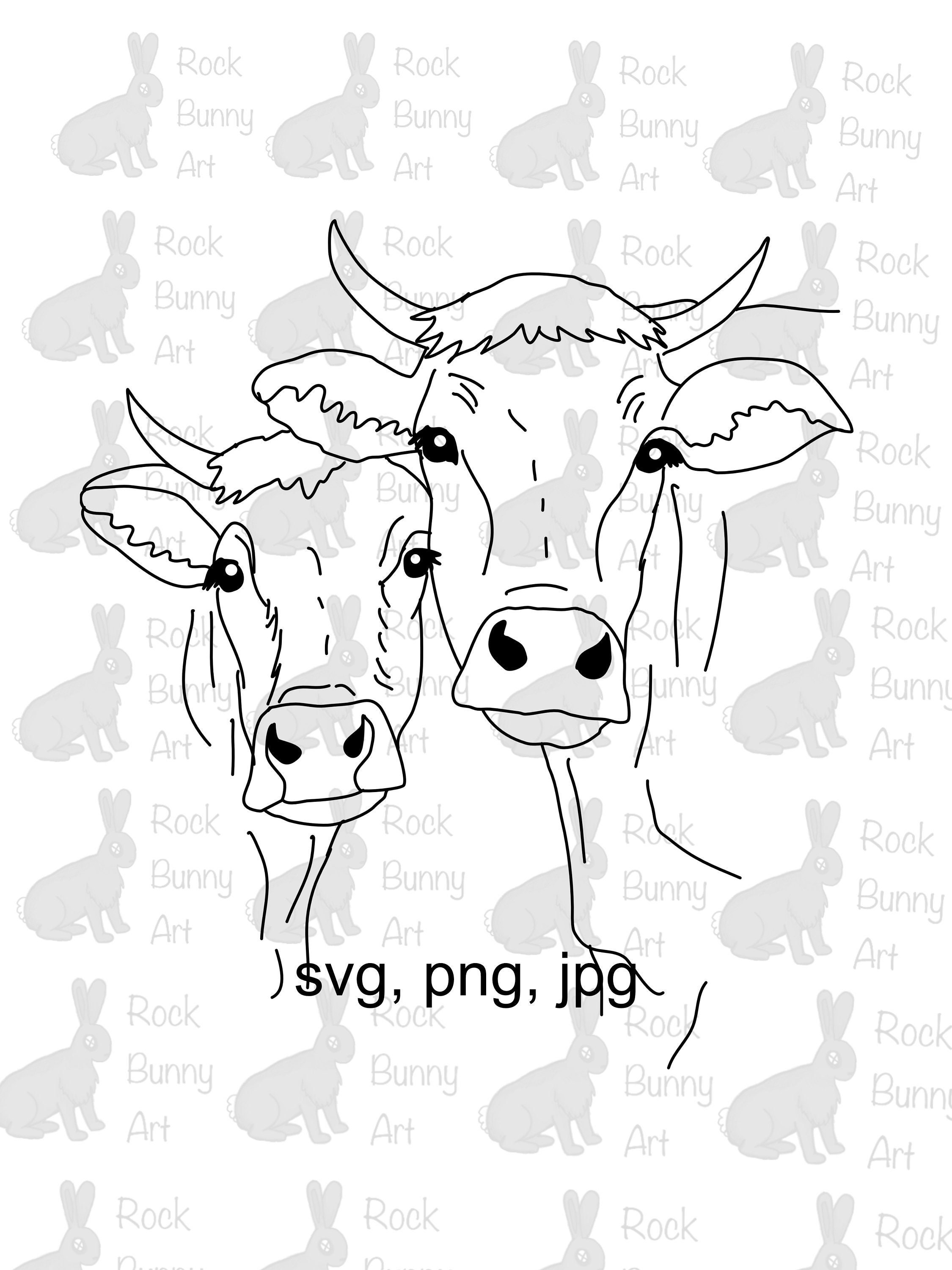 Cows Svg File Animal Svg Cow Svg Farm Svg Cow Png Animal - Etsy Hong Kong
