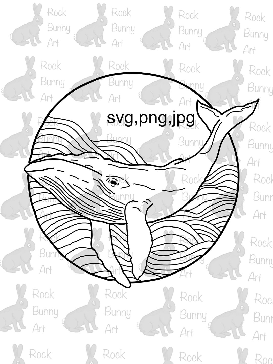 Whale Svg File, Ocean Life Svg, Marine Svg, Nautical Svg, Ocean Waves ...