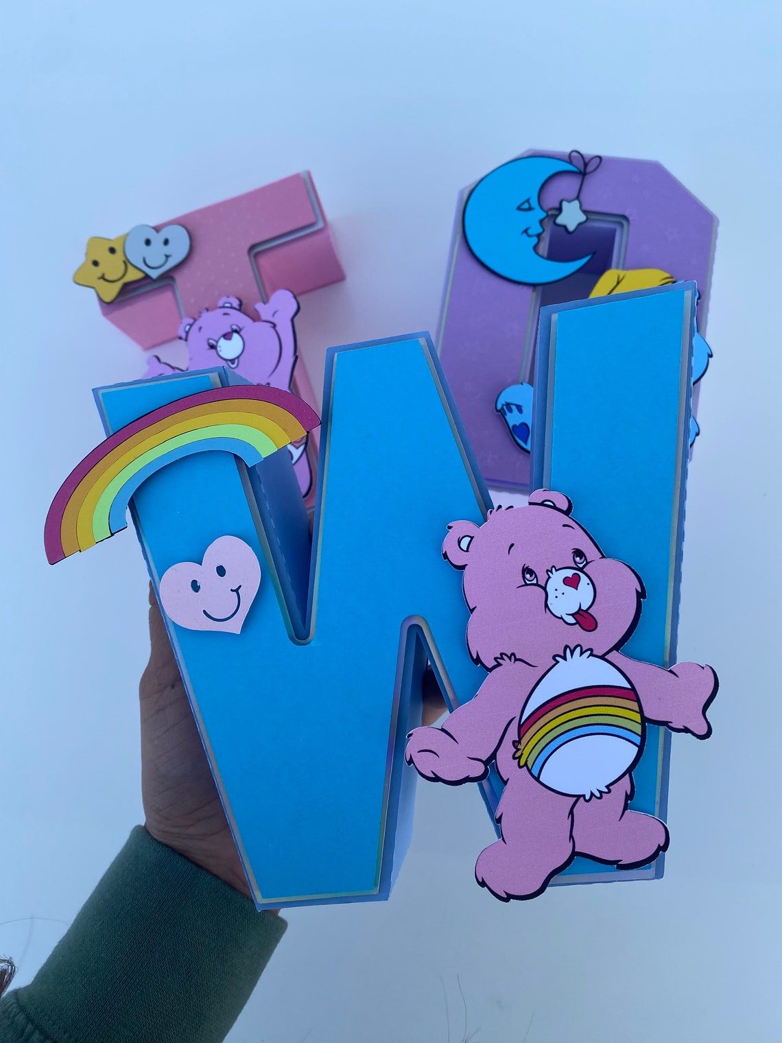 Care Bears Care Bears 3d Letters Care Bears Party Care - Etsy