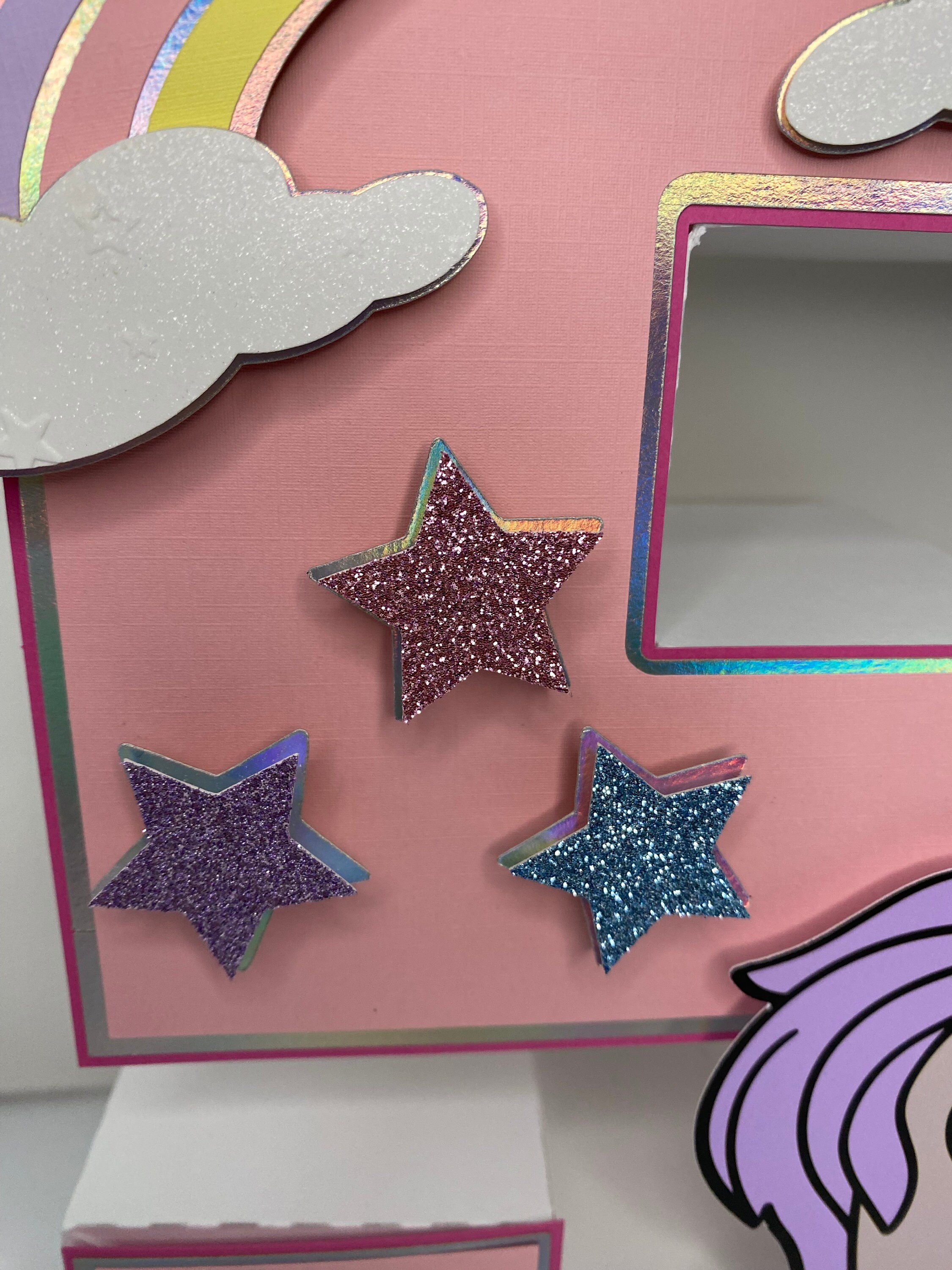 Unicorn, Rainbow Unicorn, 3d Number, Unicorn Birthday Decorations ...