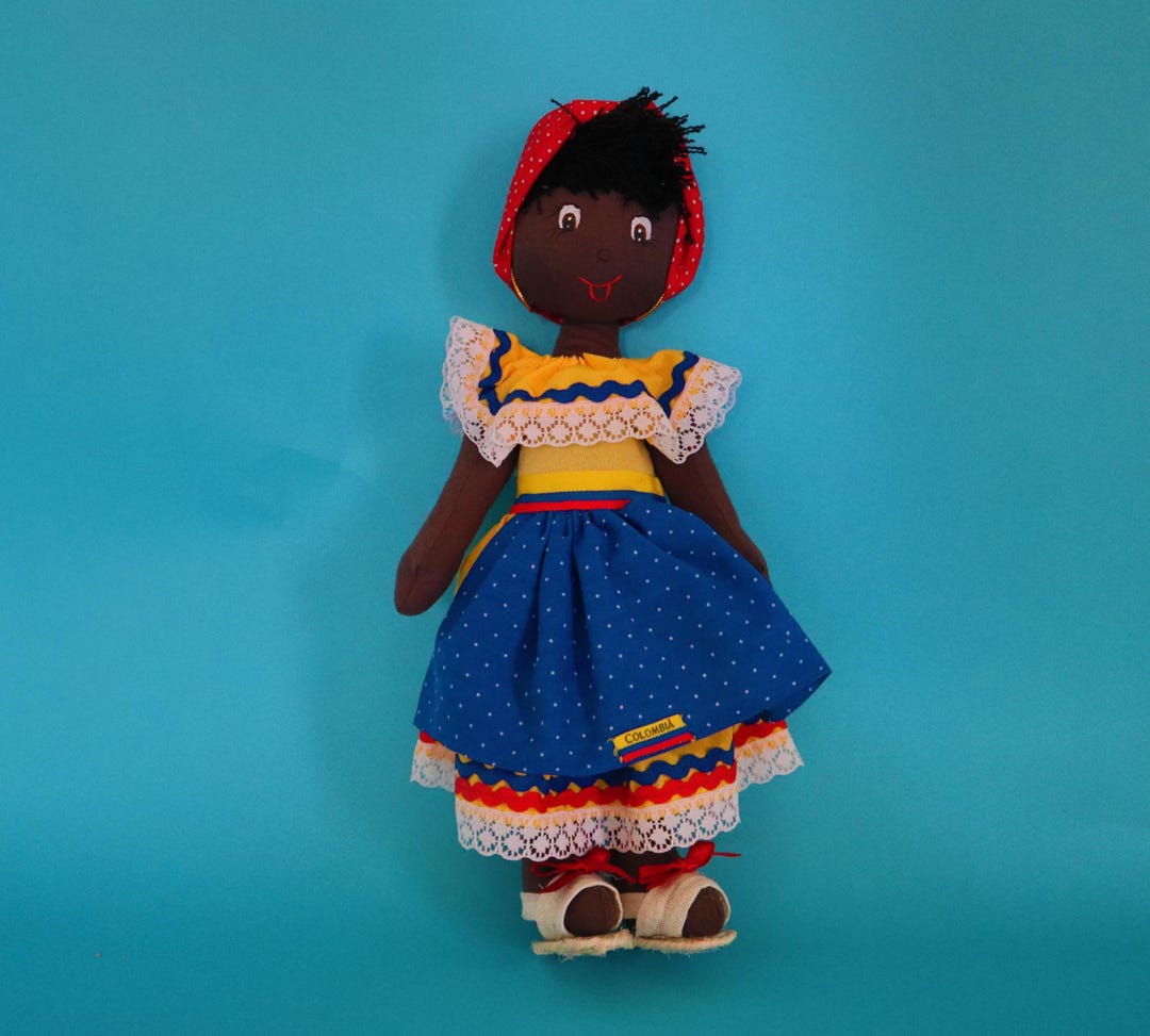 Handmade Large Afro-colombian Doll (from Colombia) - Etsy
