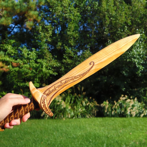 Wood Dagger - Etsy