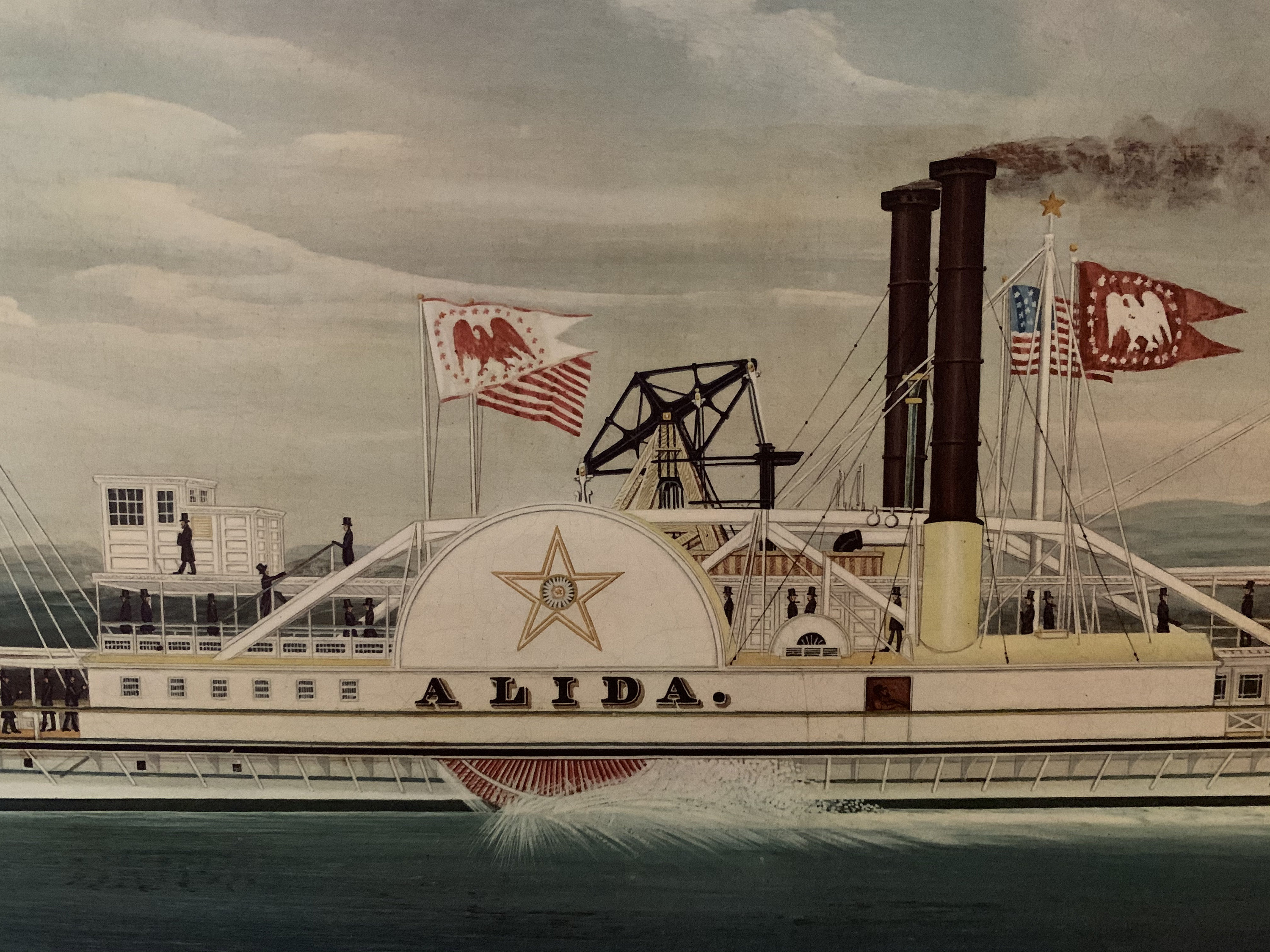 The Alida Lithograph Print (1848) by James Bard - Etsy