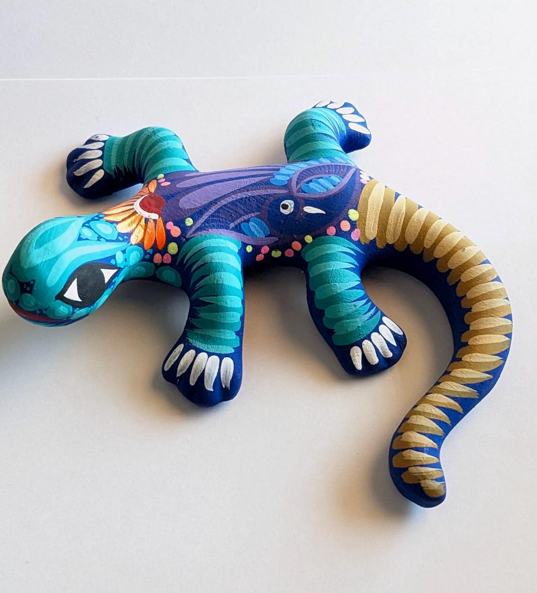 Small Clay Lizard - Etsy