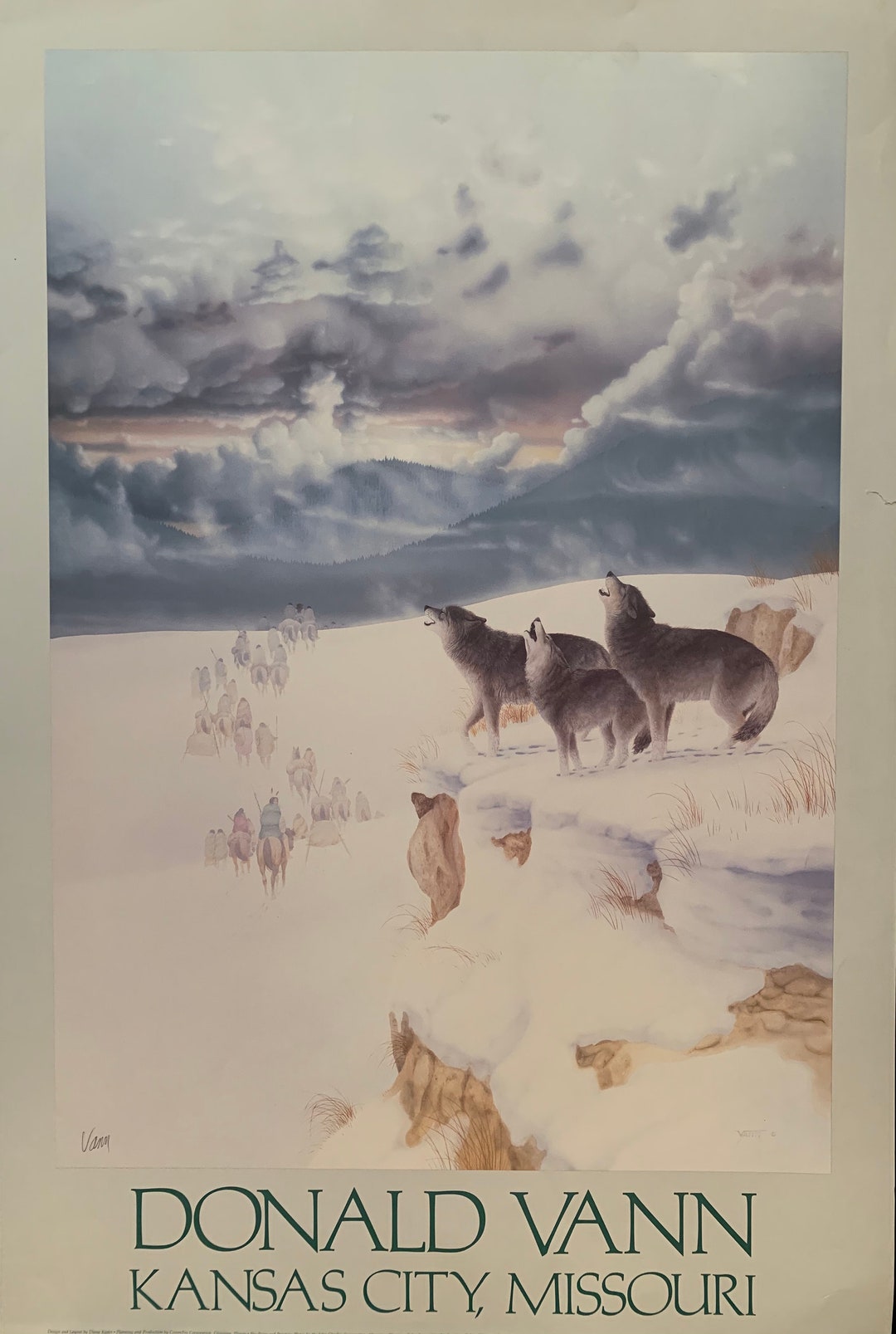 Untitled Print Signed by Donald Vann - Etsy