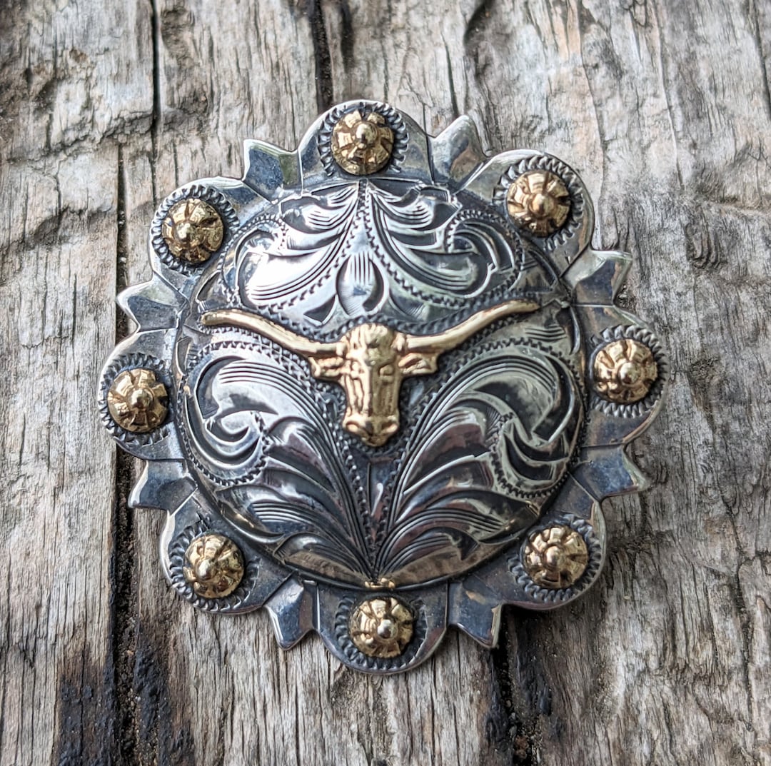 Vintage Concho Style Post - Etsy