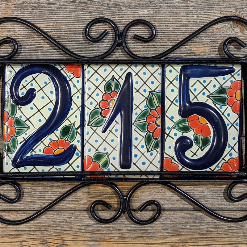 Tile House Numbers - Etsy
