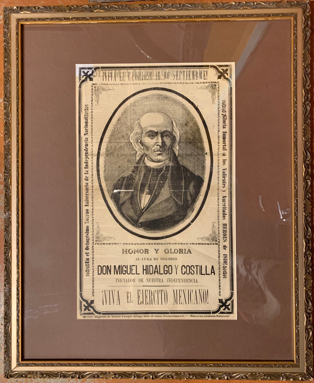 Father Miguel Hidalgo Y Costilla “father of Mexican Independence” - Etsy