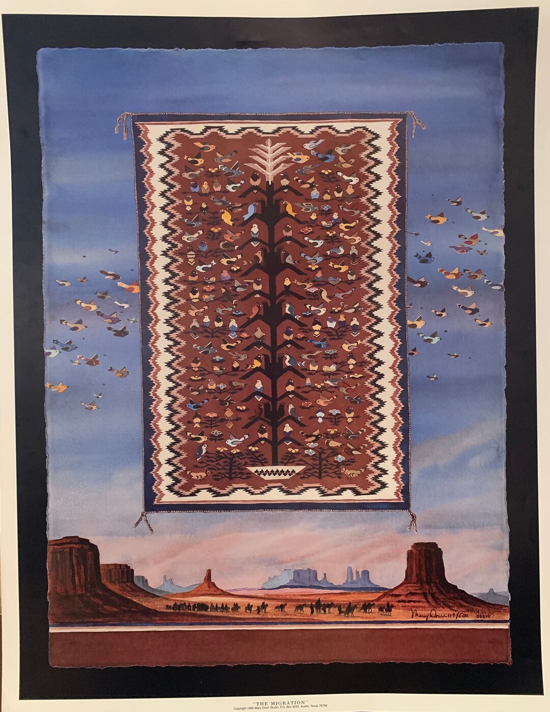 The Migration Print Signed by Mary Doerr - Etsy