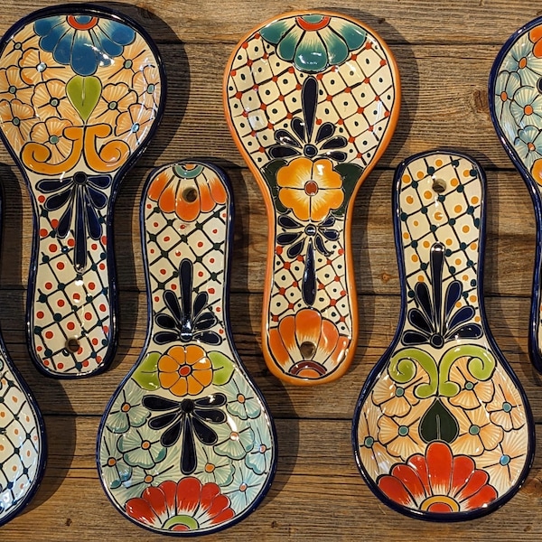 Talavera Spoon Rest - Etsy