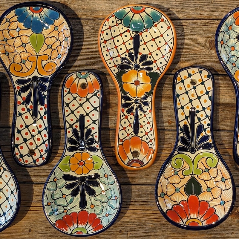 Talavera Spoon Rest - Etsy