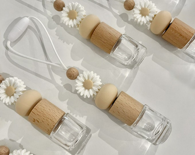 Car Diffuser / Hanging Diffuser / Beaded Diffuser / Fragrance Oil / Natural / Flower / Daisy ...