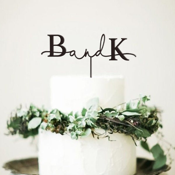 Rustic Cake Topper - Etsy