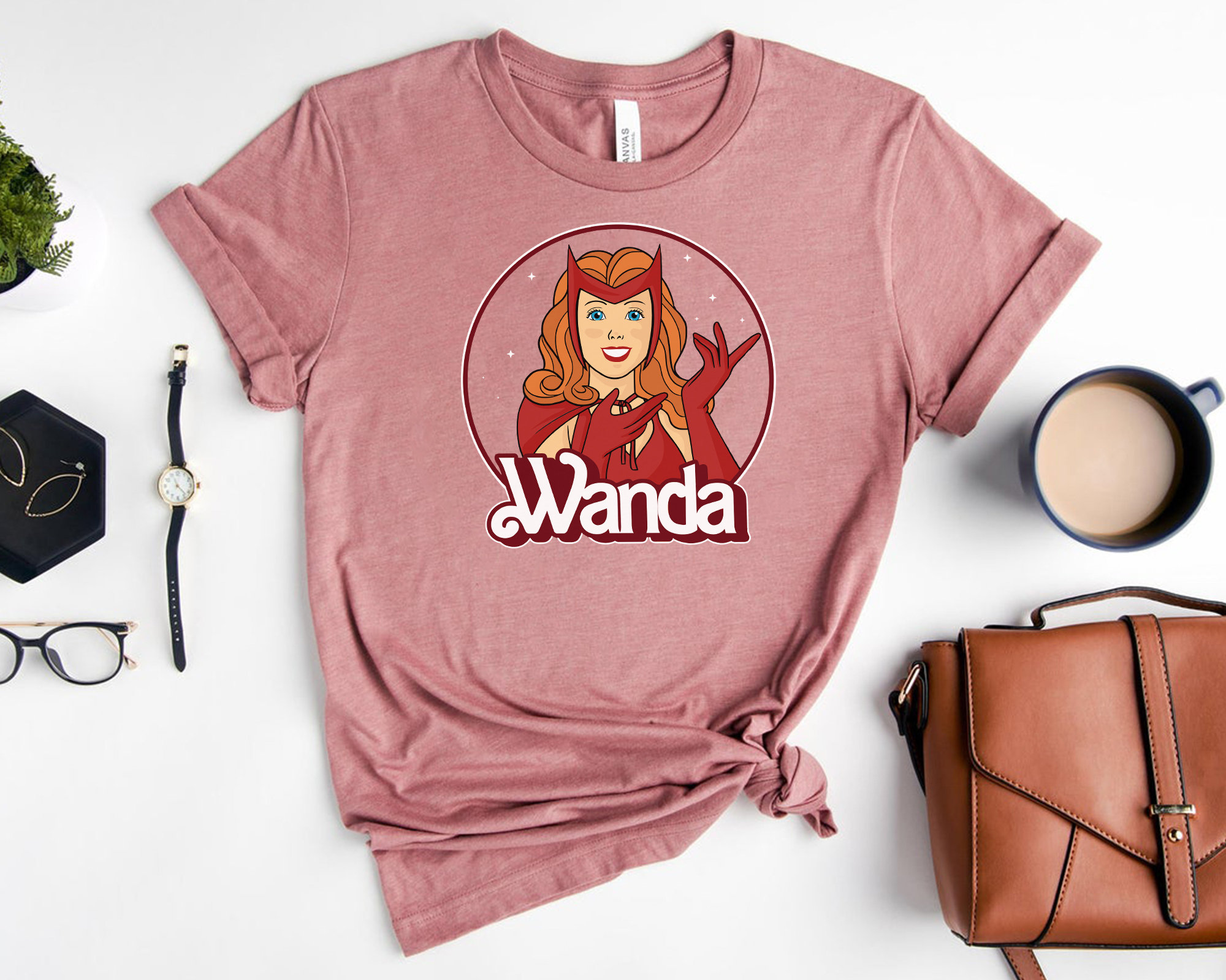 Wanda Maximoff tshirt Scarlet Witch Marvel Comics Avengers | Etsy