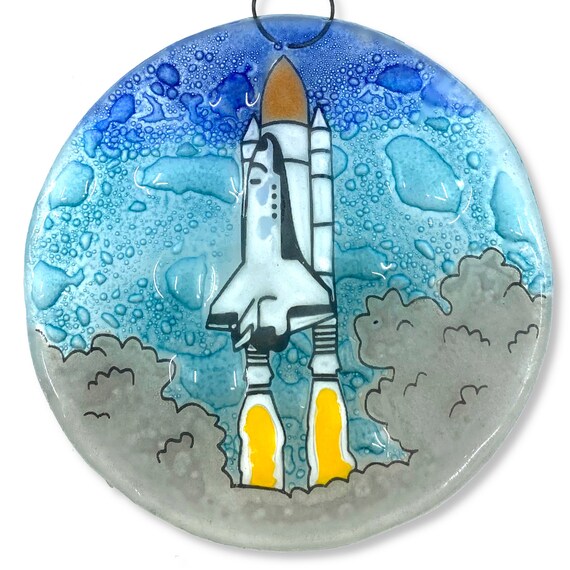Space Shuttle Glass