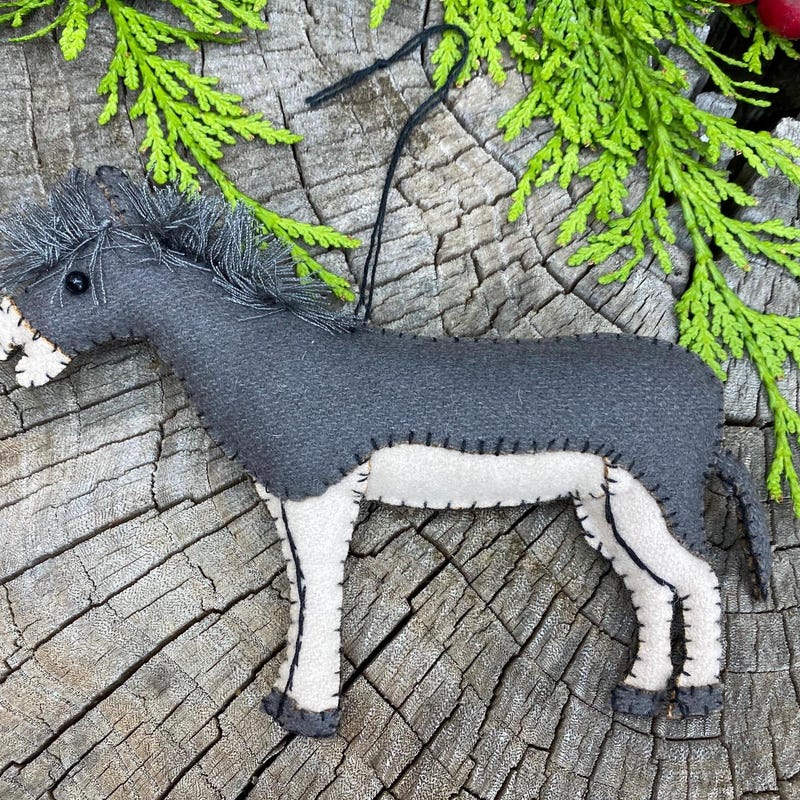 Donkey Ornament - Etsy