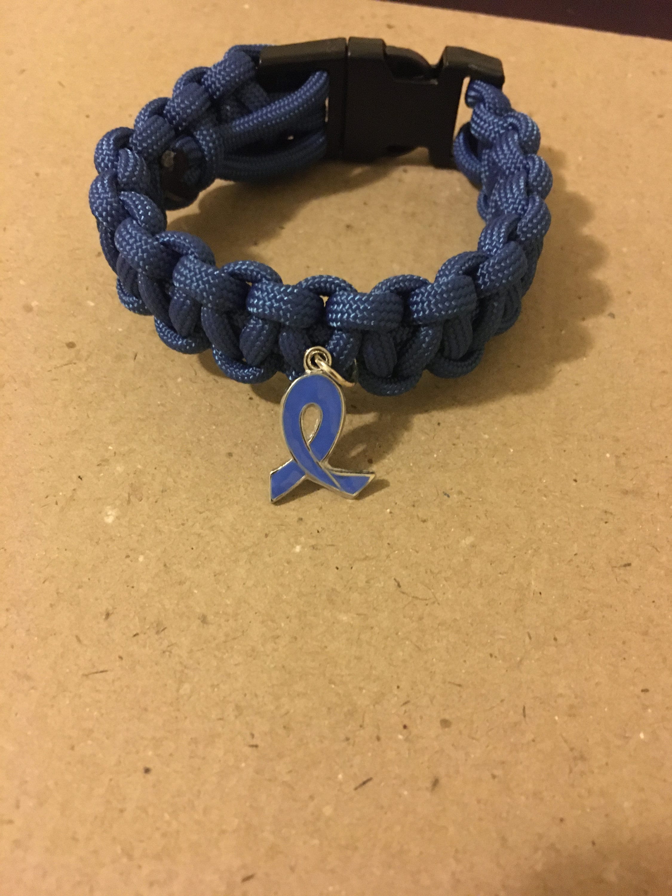 Colon Cancer Awareness Paracord Bracelet - Etsy