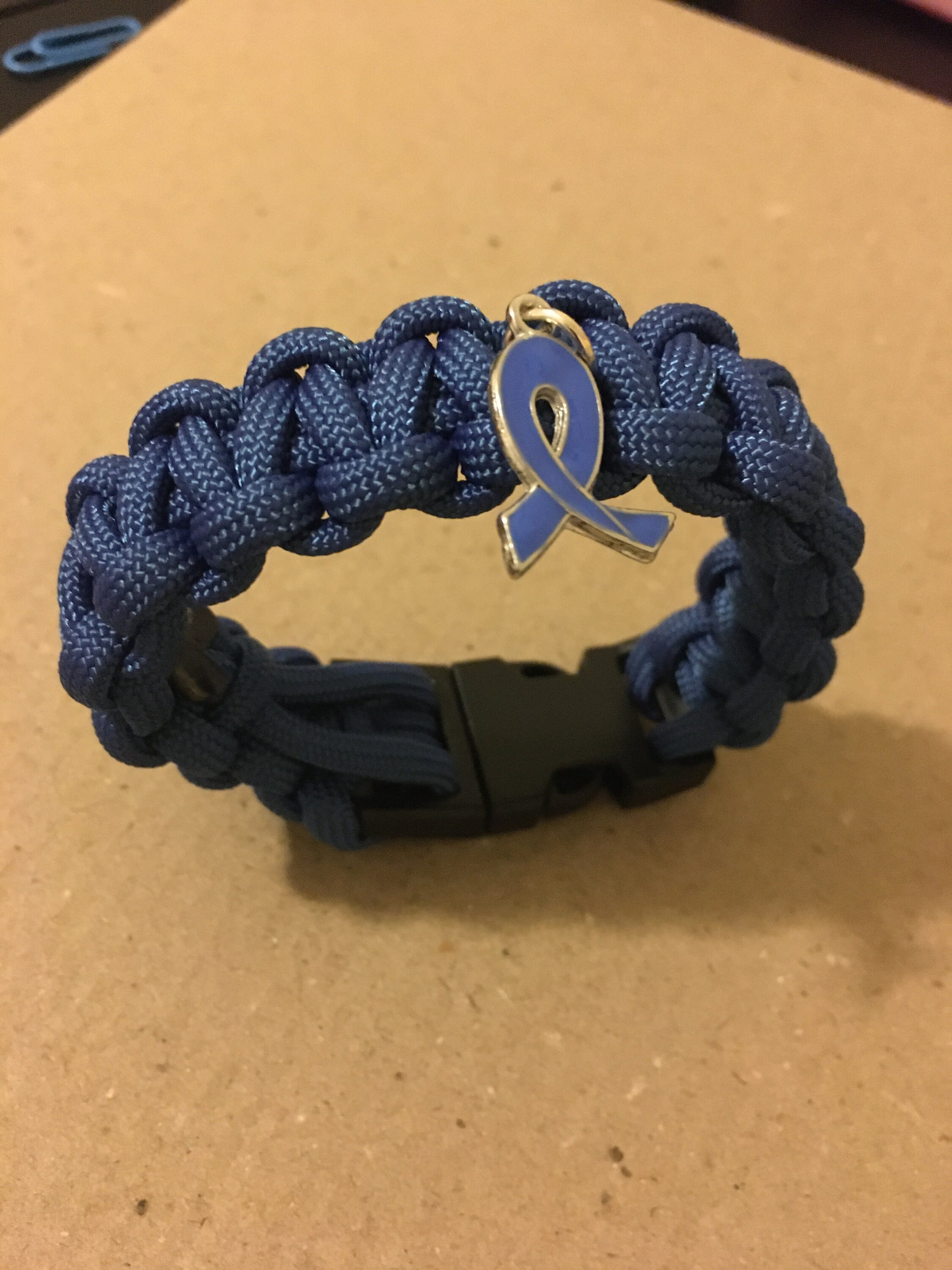 Colon Cancer Awareness Paracord Bracelet - Etsy