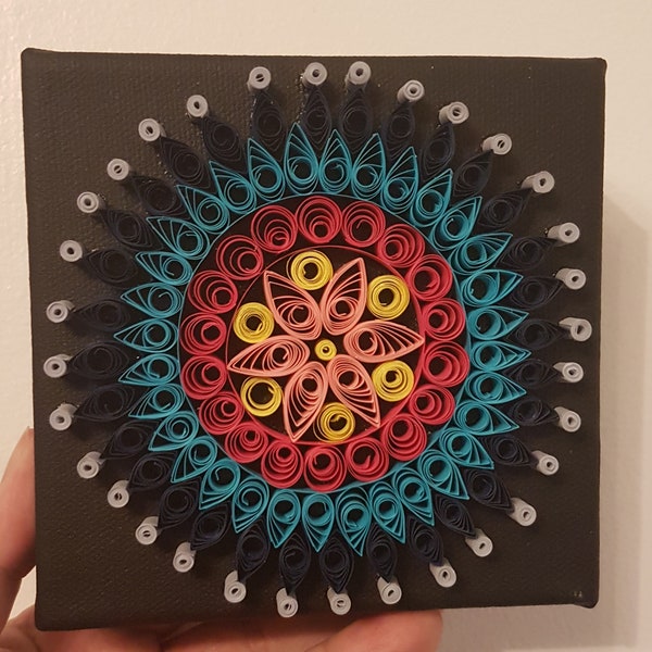Quilled Mandala - Etsy