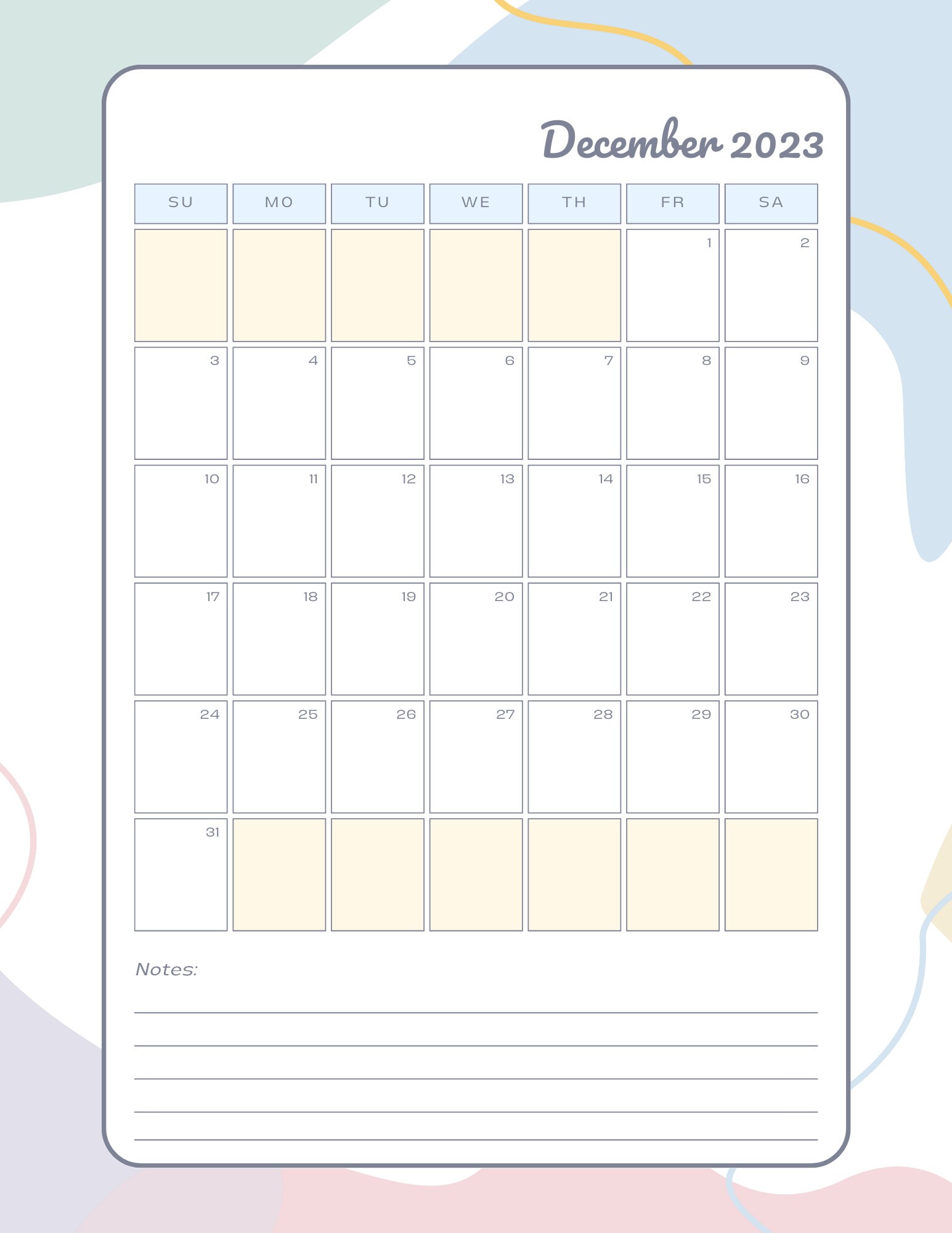 Pastel Teacher Lesson Planner Printable Digital Download for - Etsy