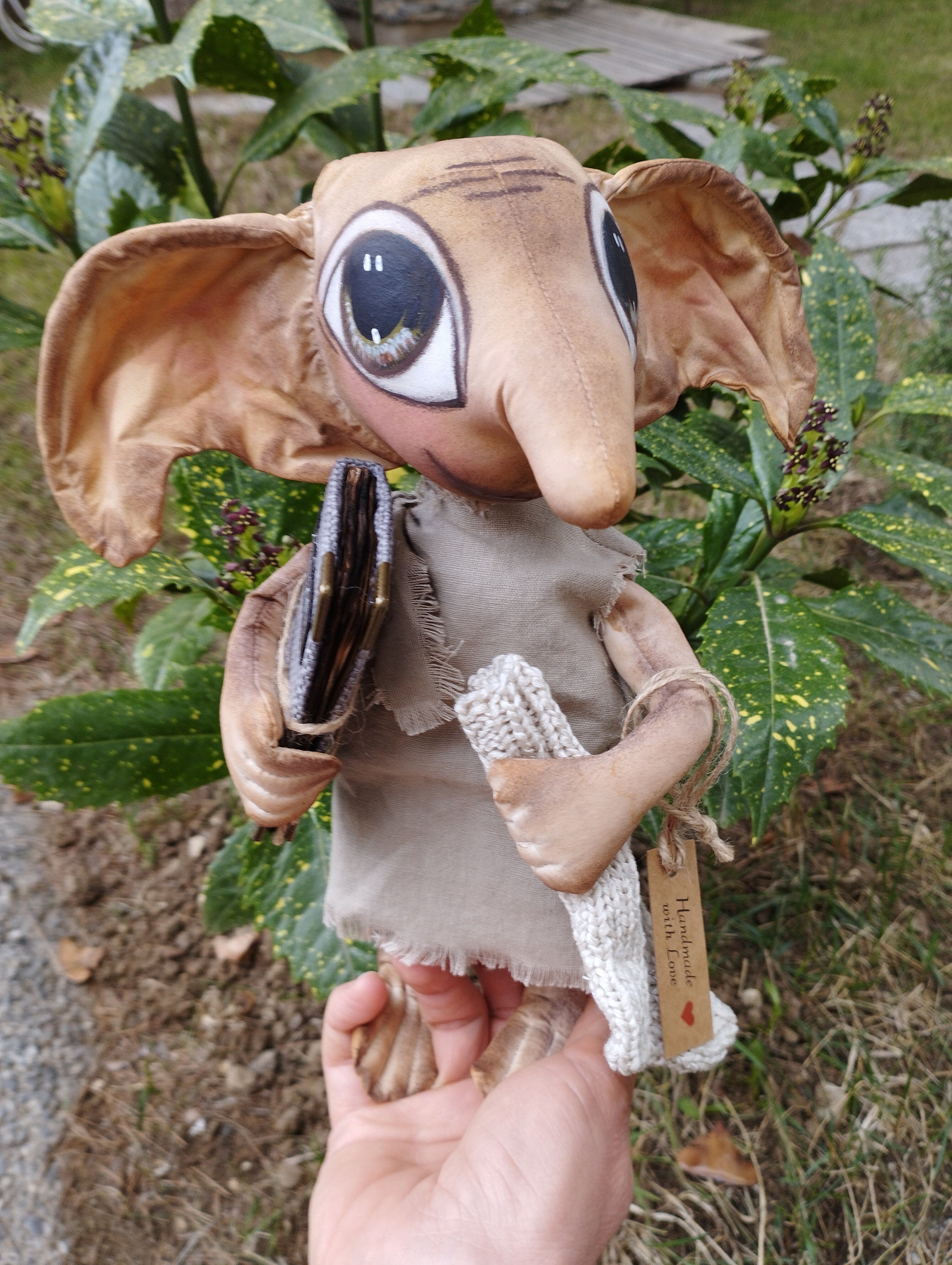 Dobby, House Elf, Dobby Free Elf, Dobby Cloth Doll, Dobby Toy - Etsy