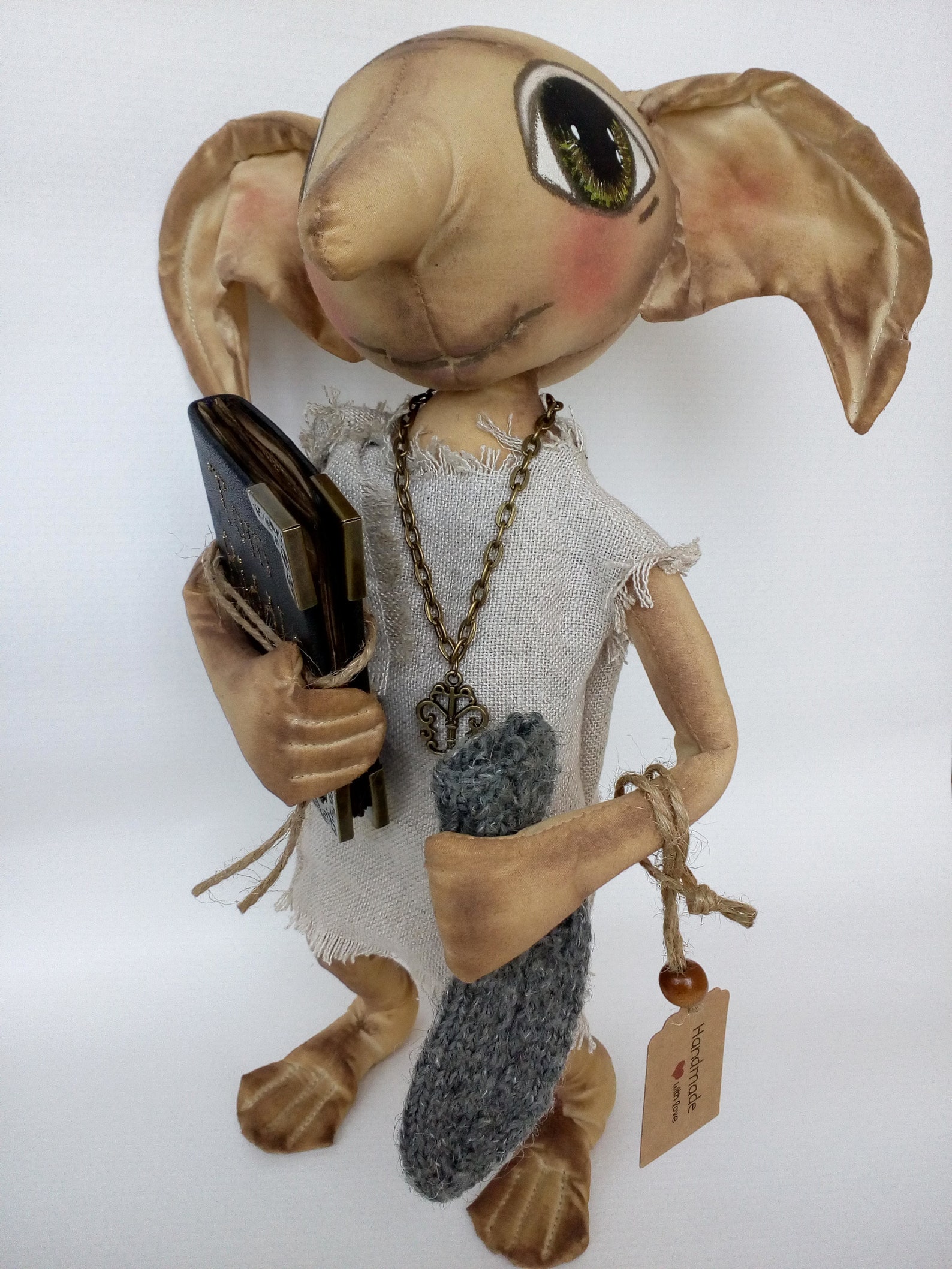 Dobby house elf Dobby free elf Dobby cloth doll Dobby toy | Etsy