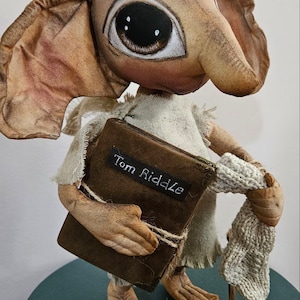 Dobby the House Elf, Dobby Textile Doll, Dobby Doll, Dobby Toy - Etsy
