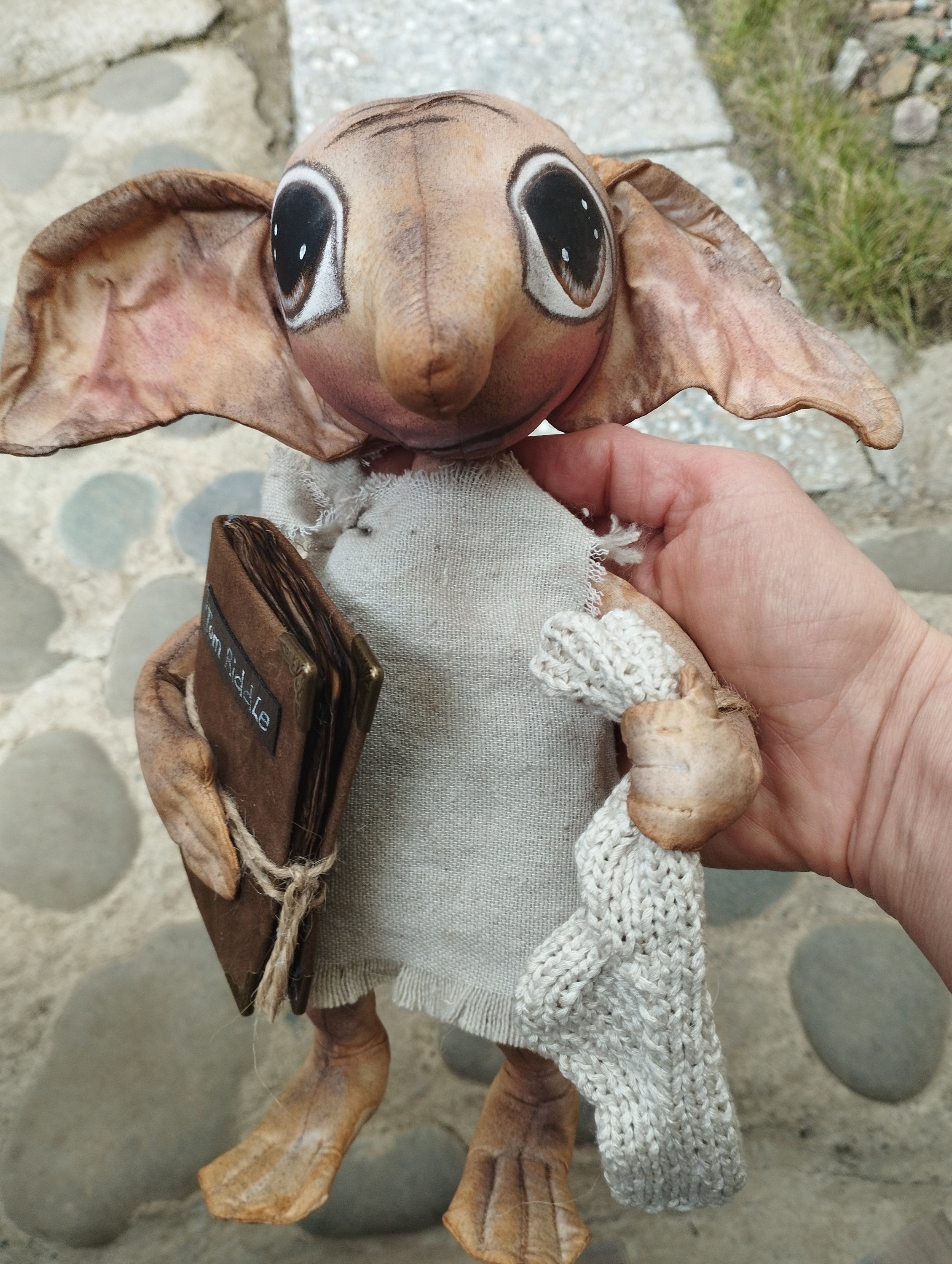 Dobby the House Elf, Dobby Textile Doll, Dobby Doll, Dobby Toy - Etsy