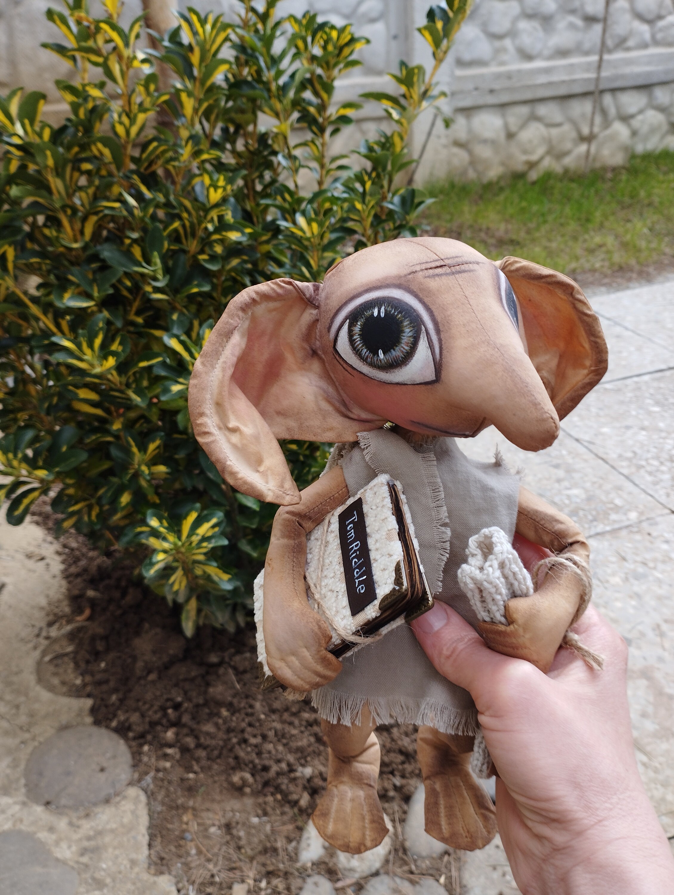 Dobby the House Elf Dobby Textile Doll Dobby Doll Dobby - Etsy