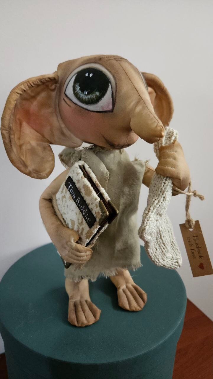 Dobby House Elf, Dobby Free Elf, Dobby Cloth Doll, Dobby Toy - Etsy