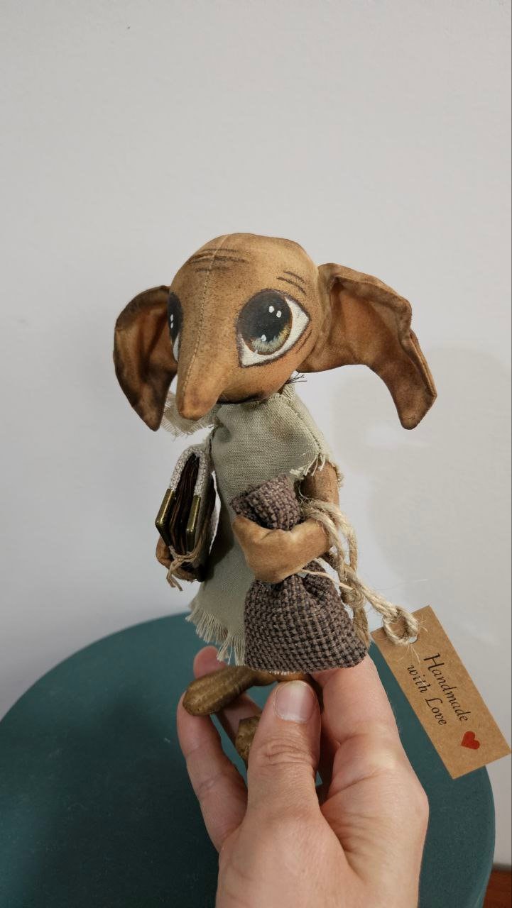 Dobby House Elf, Dobby is Free, Handmade Dobby, Dobby Mini - Etsy