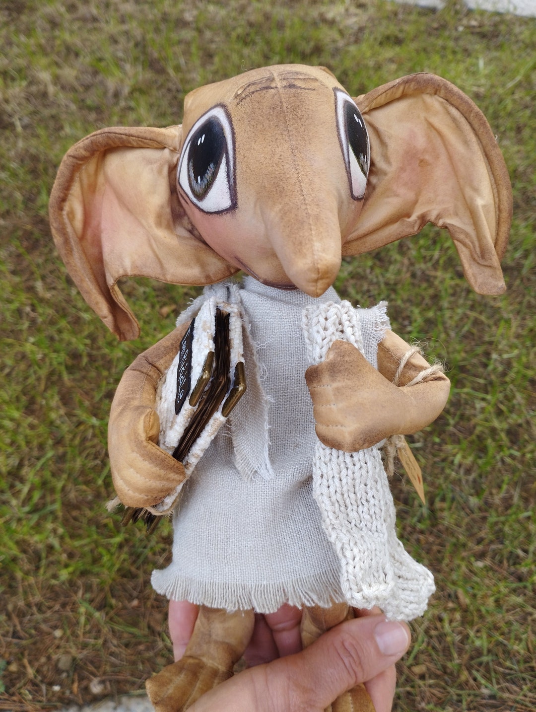 Dobby Dobby el elfo doméstico muñeca textil Dobby muñeca - Etsy España