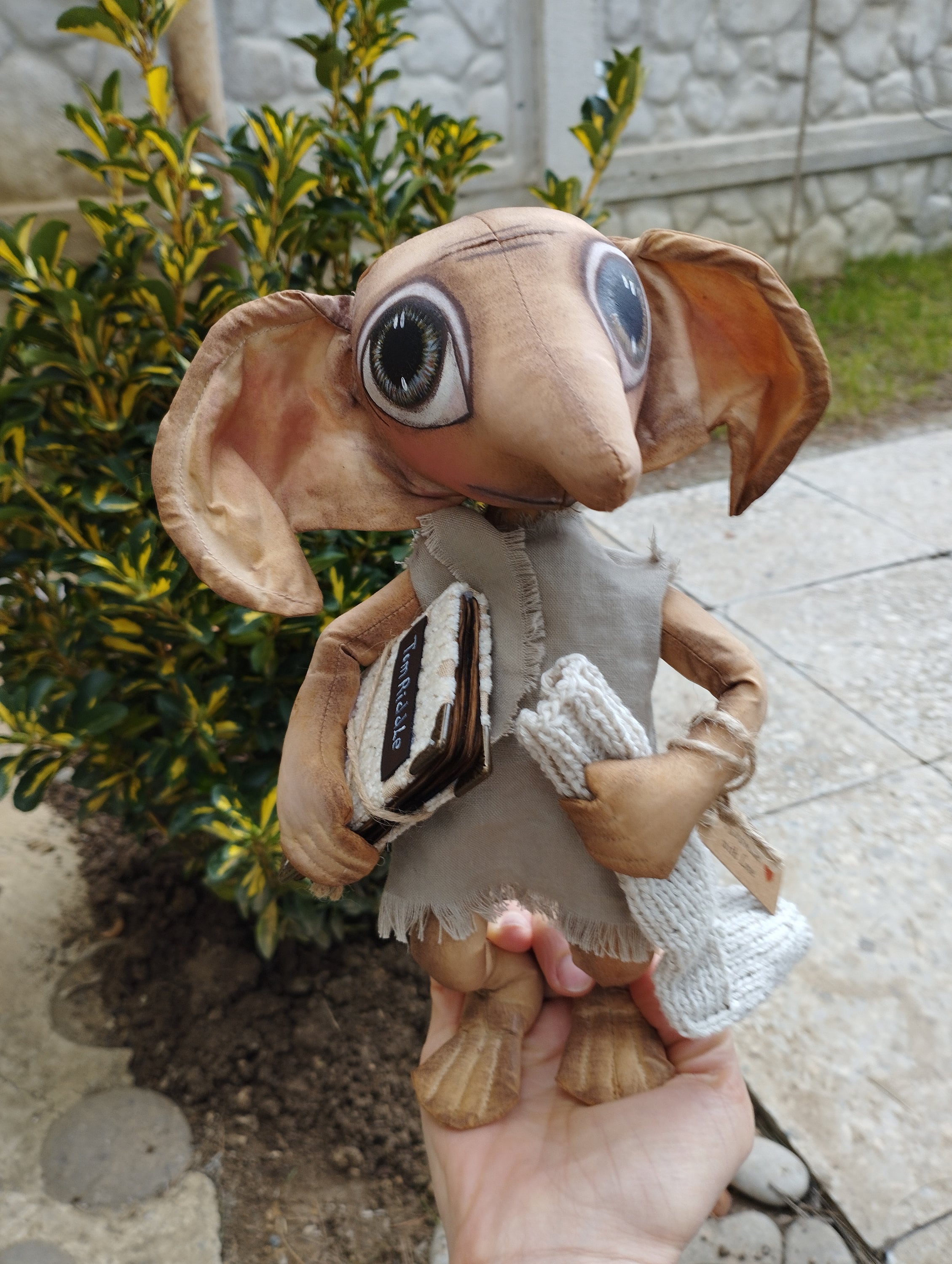 Dobby the House Elf Dobby Textile Doll Dobby Doll Dobby - Etsy