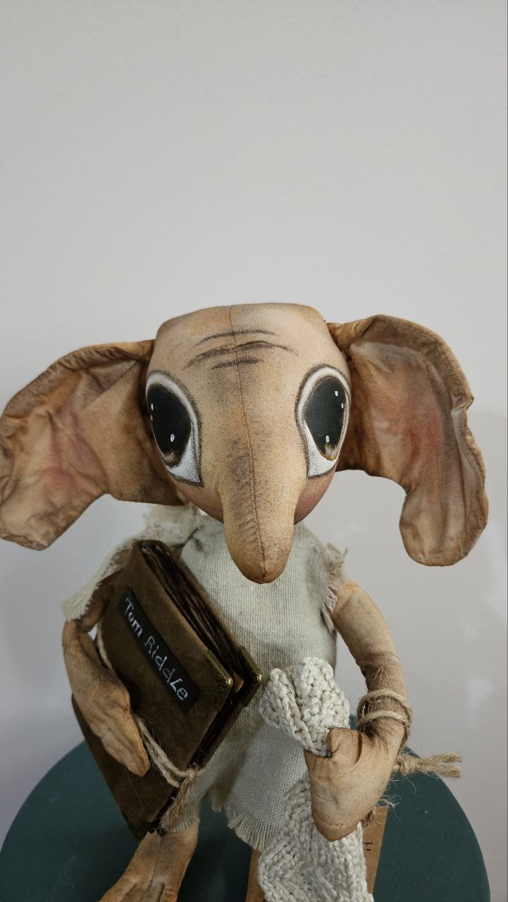 Dobby the House Elf, Dobby Textile Doll, Dobby Doll, Dobby Toy - Etsy