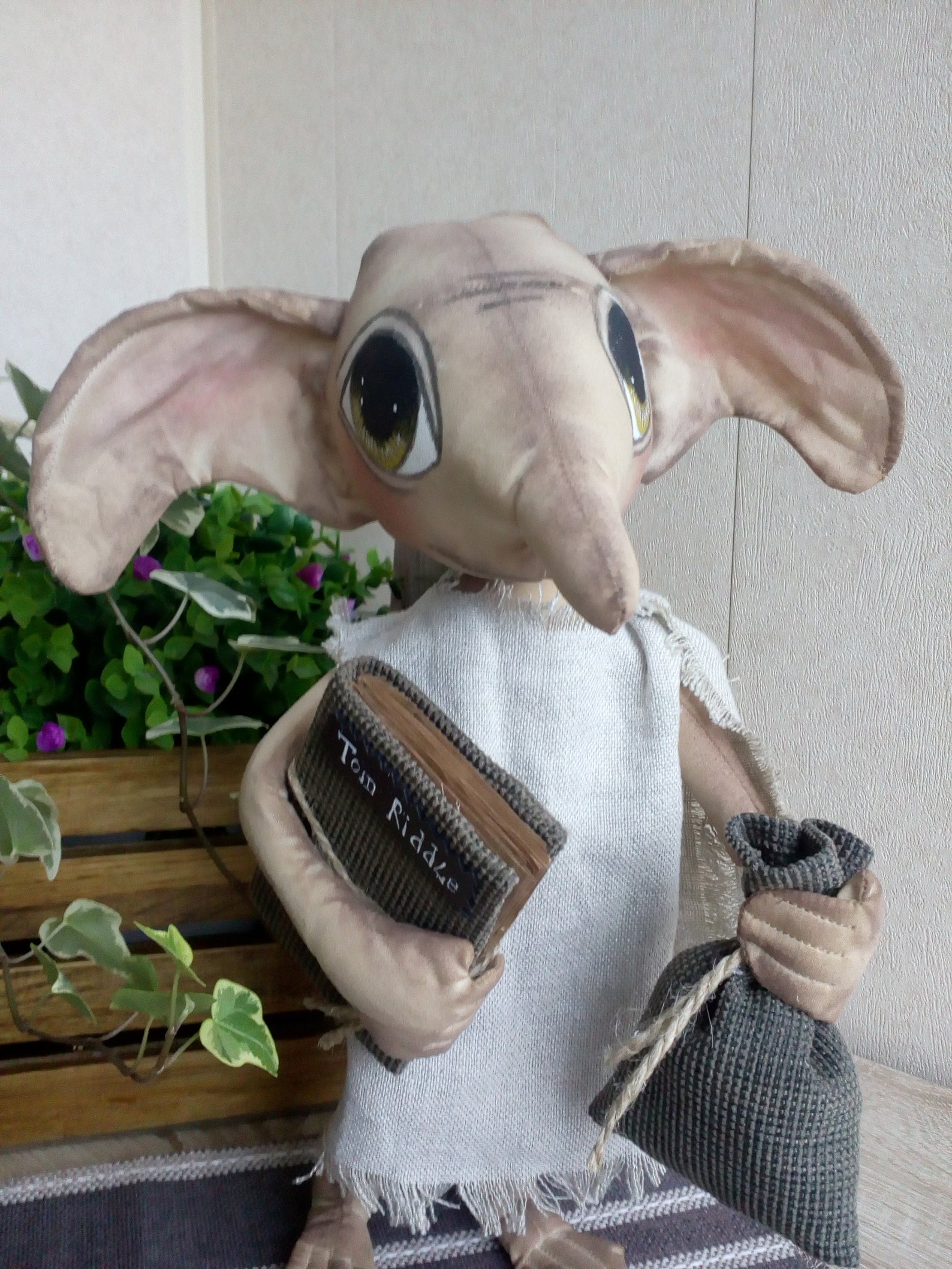 Dobby the house elf dobby textile doll dobby doll dobby toy | Etsy