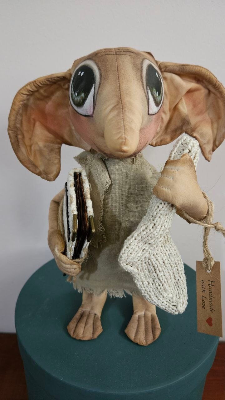 Dobby House Elf, Dobby Free Elf, Dobby Cloth Doll, Dobby Toy - Etsy