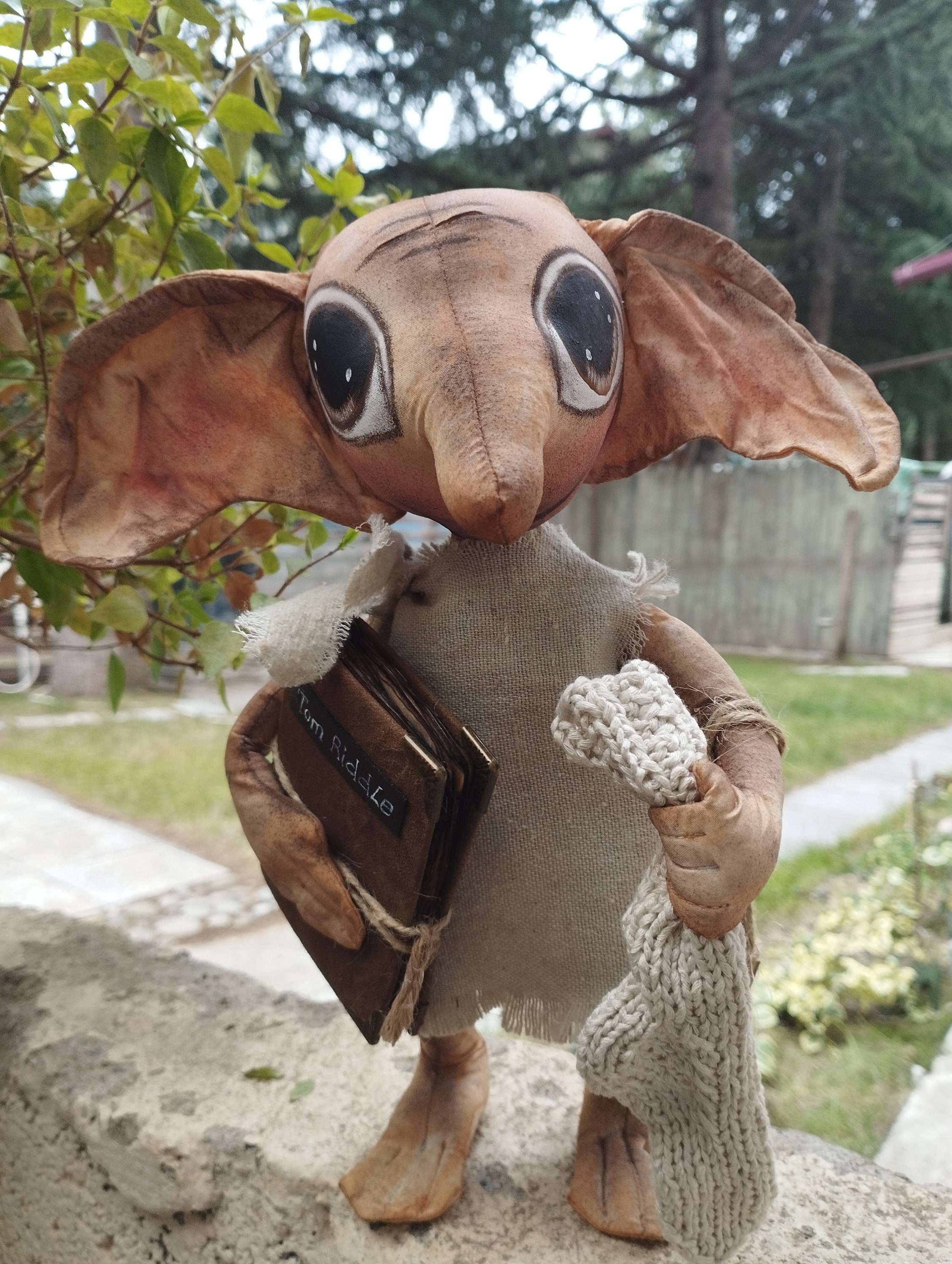 Dobby the House Elf, Dobby Textile Doll, Dobby Doll, Dobby Toy - Etsy