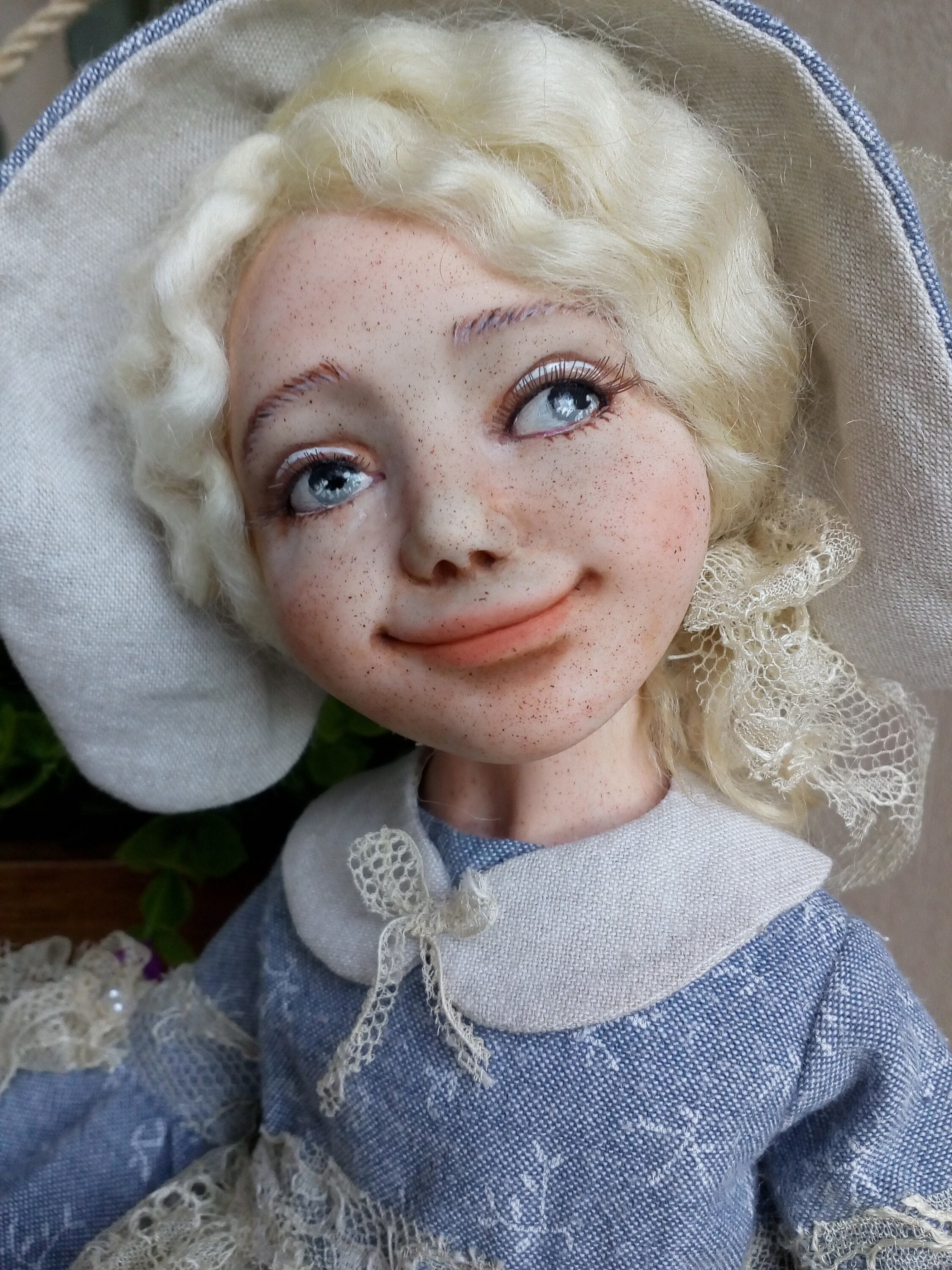 Poseable Art Doll, Boudoir Doll, Doll Made of Polymer Clay - Etsy