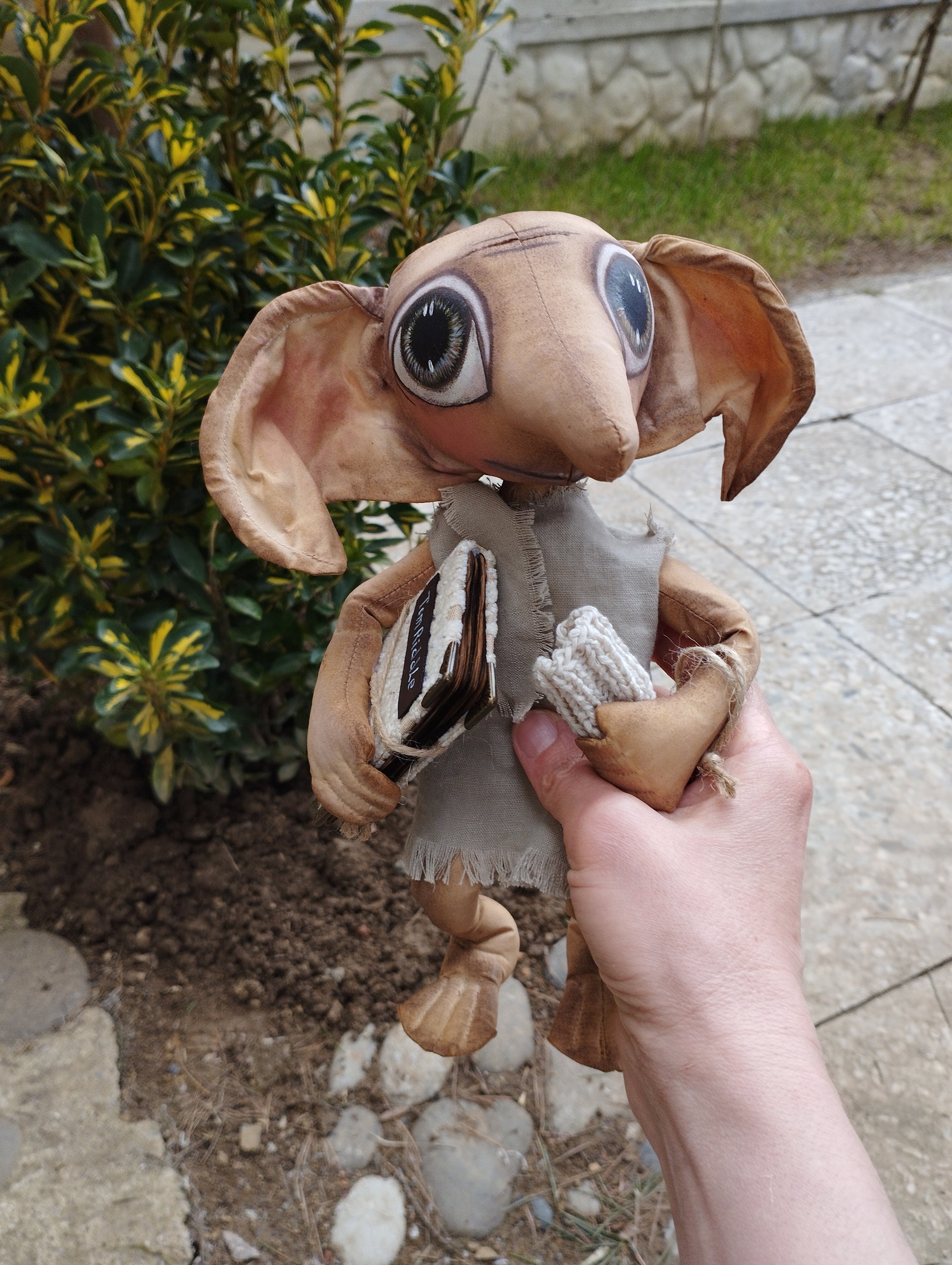 Dobby the House Elf Dobby Textile Doll Dobby Doll Dobby - Etsy
