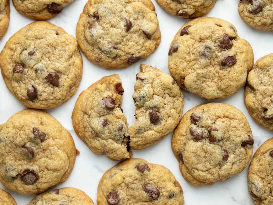 Classic Chocolate Chip Cookies (dozen), Soft and Lightly Crisp ...