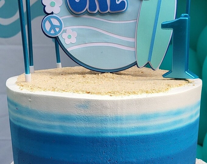 Custom 3D the Big One Cake Topper, Custom 1st Birthday Cake Topper - Etsy